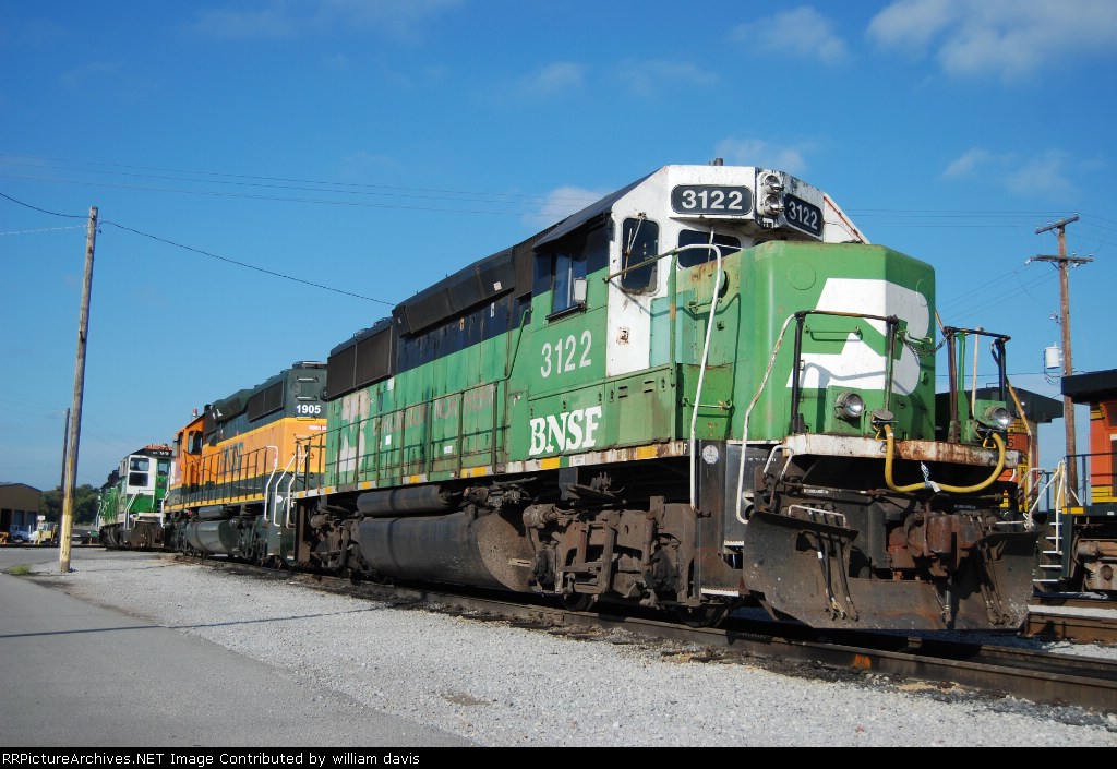 BNSF'S East Thomas Yard